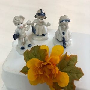 Accents | Vintage Figurine Three Children Playing | Poshmark